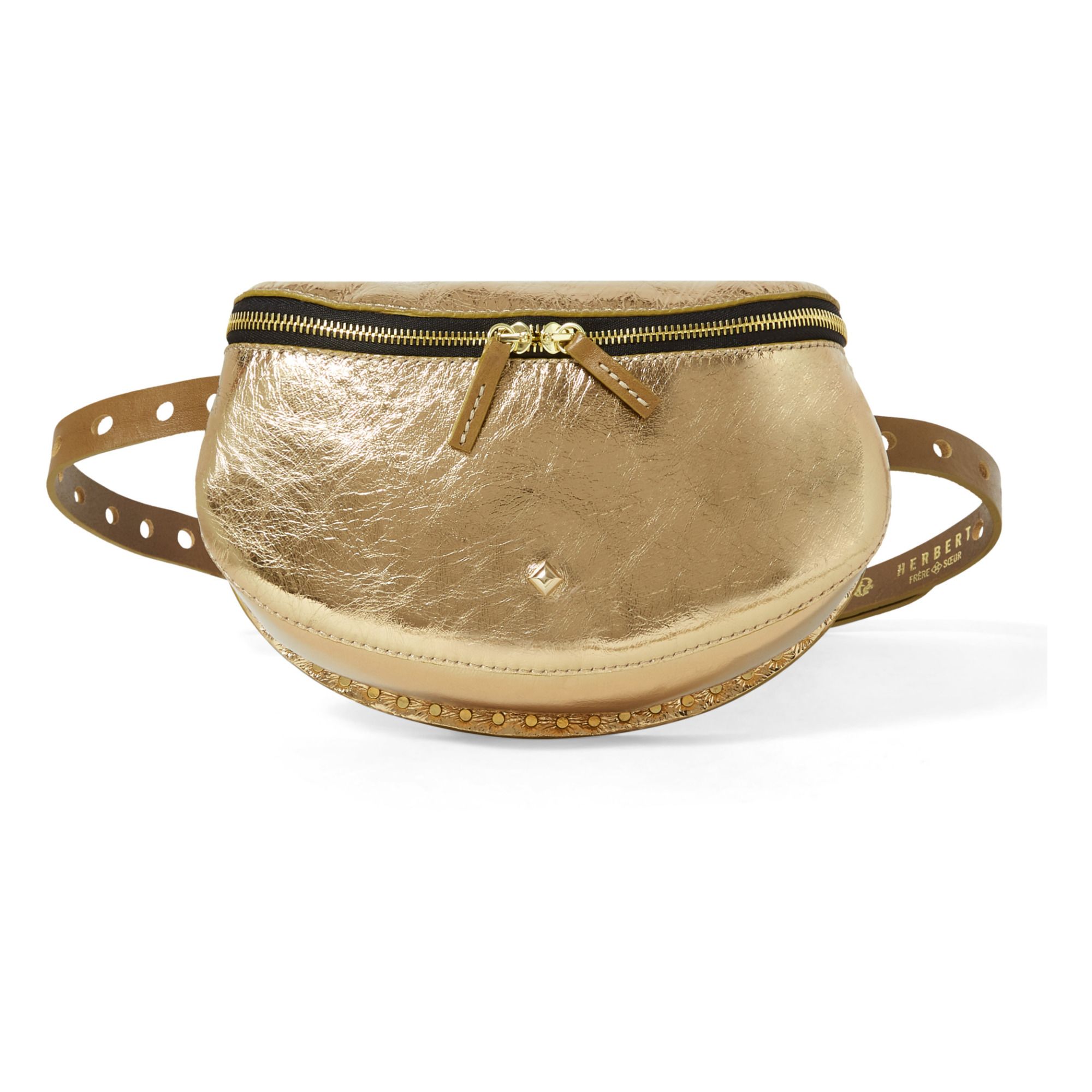 Banane Lili Laminato Clous Doré herbert frère soeur Mode Adulte - Smallable