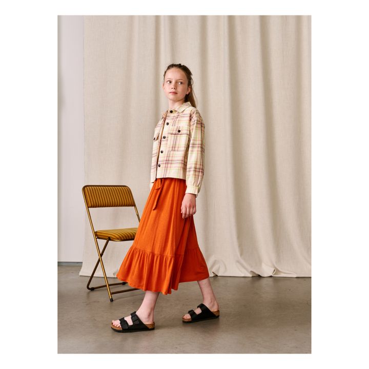 Bellerose - Azukar Checked Jacket - Pale pink | Smallable