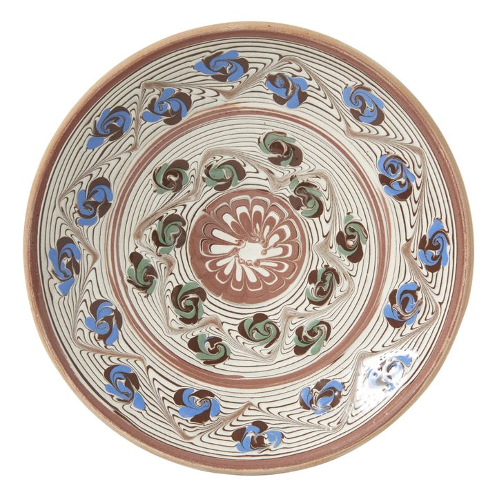Les Petits Bohèmes - Small Flower Ceramic Plate | Smallable