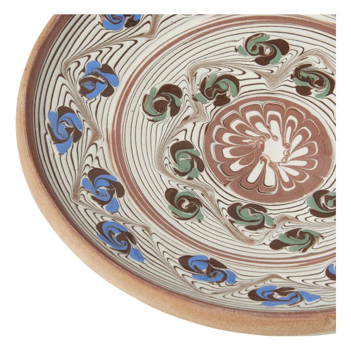 Les Petits Bohèmes - Small Flower Ceramic Plate | Smallable