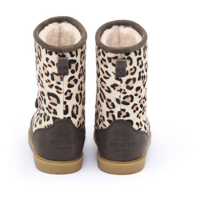 Wadudu Fur Lined Boots Brown Donsje Shoes Baby, Children