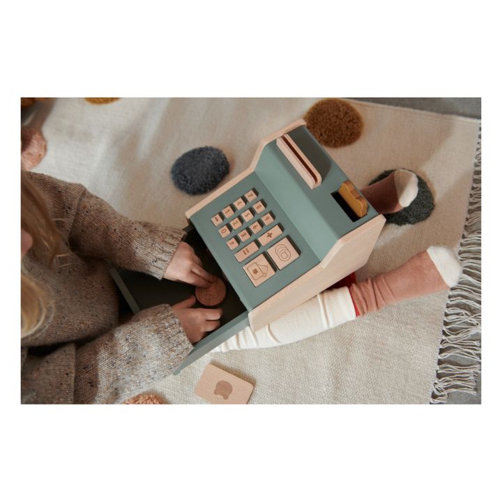 Liewood - Wooden Cash Register - Green | Smallable