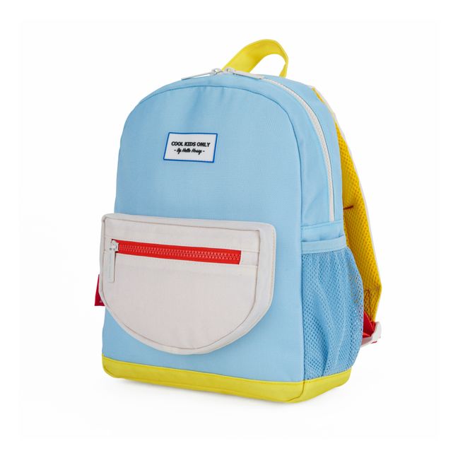 Medium Rainbow Recycled Plastic Backpack Blue Engel Fashion Children