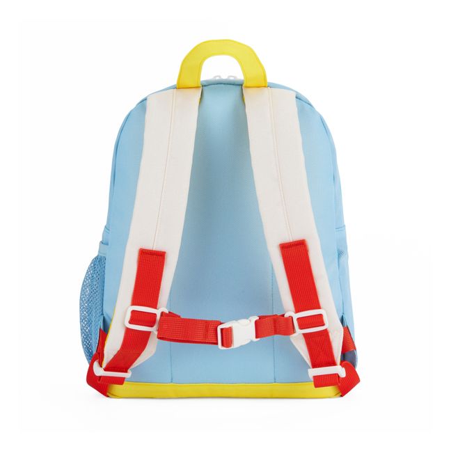 Medium Rainbow Recycled Plastic Backpack Blue Engel Fashion Children