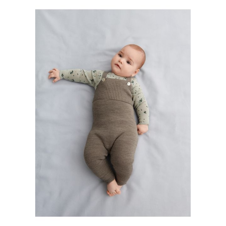 FUB - Merino Wool Overalls - Taupe brown | Smallable