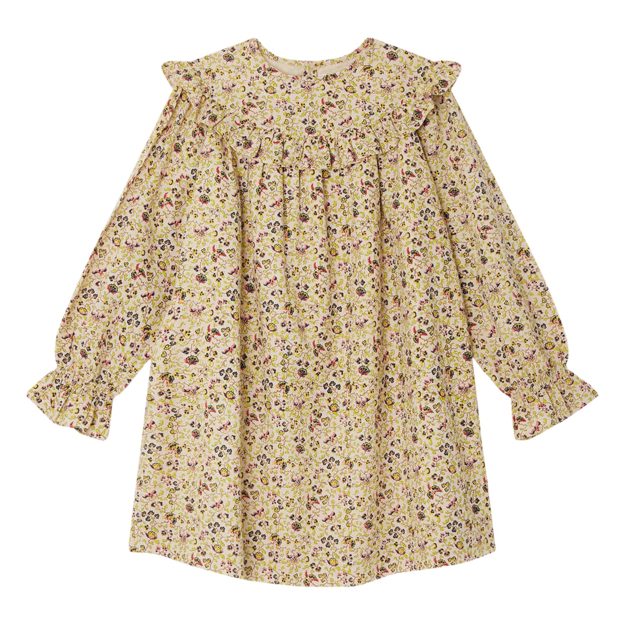 Bonpoint - Robe Fleurie Bevika - Beige | Smallable
