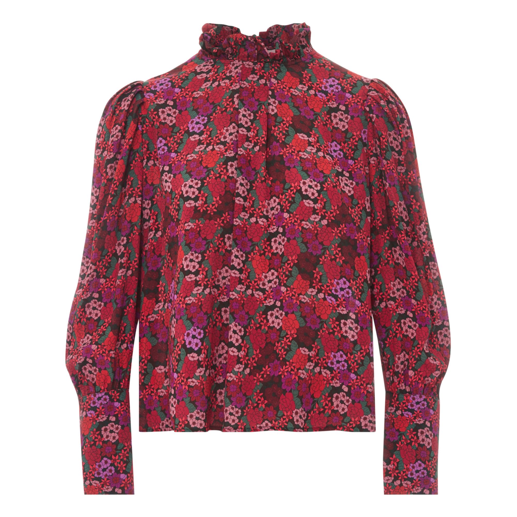 Blouse Lison Sureau Rouge Suzie Winkle Mode Adulte