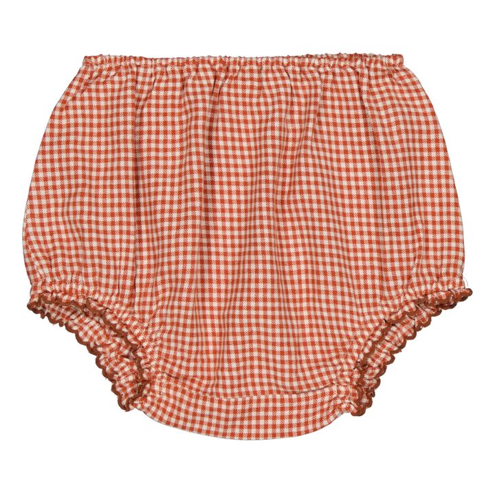 Checked Bloomers Red Hello Simone Fashion Baby