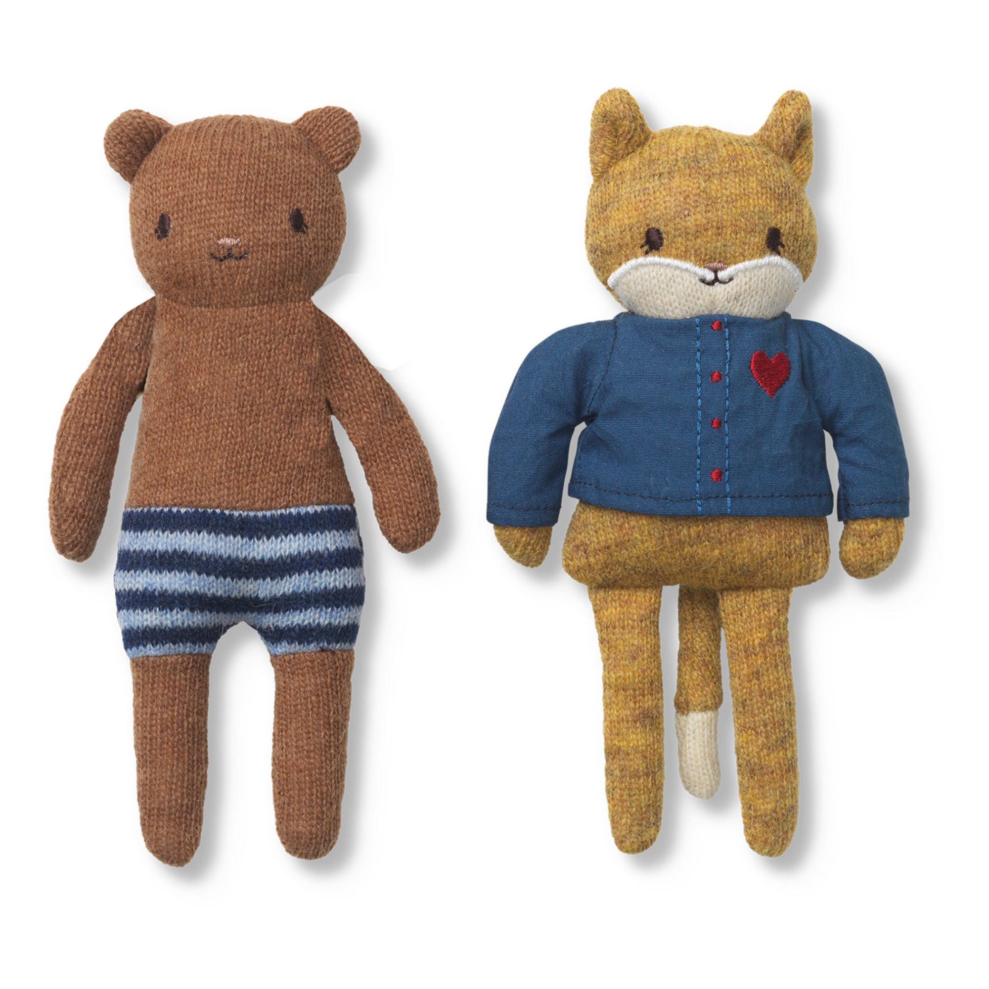 Konges Slojd - Foxie Soft Toys - Set of 2 | Smallable