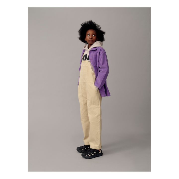 Main Story - Organic Cotton Overalls - Ecru | Smallable