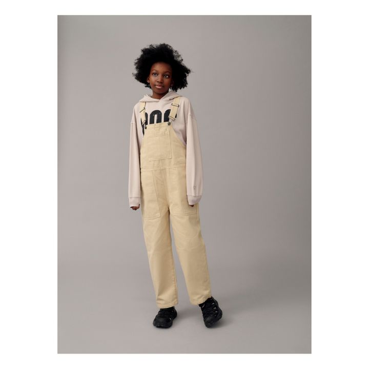 Main Story - Organic Cotton Overalls - Ecru | Smallable