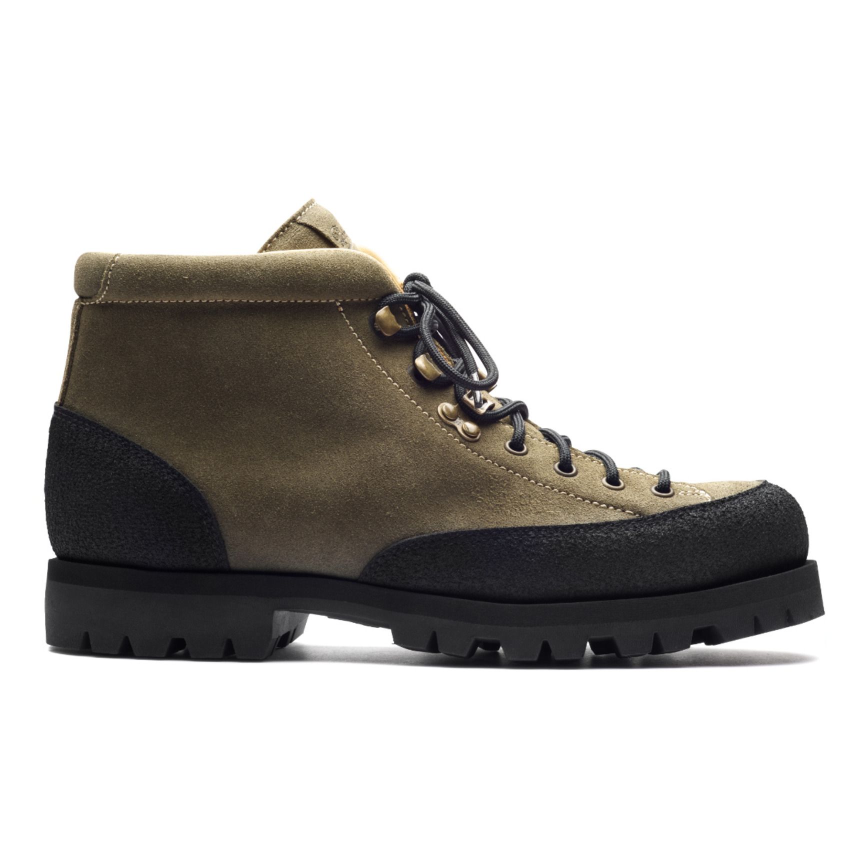 Paraboot - Boots Yosemite Velours - Collection Homme - Vert kaki ...