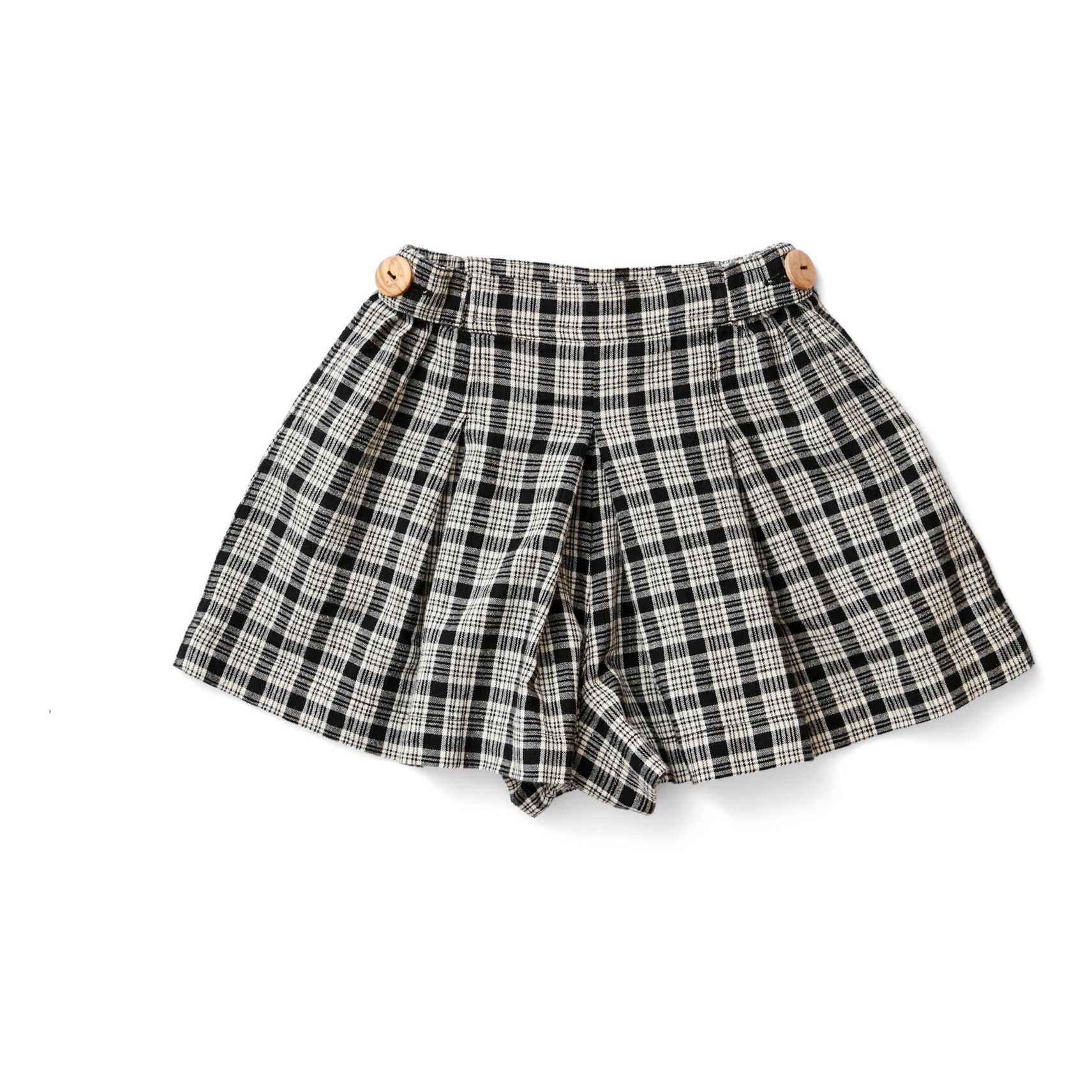Soor Ploom - Short Carreaux Prudence - Noir | Smallable