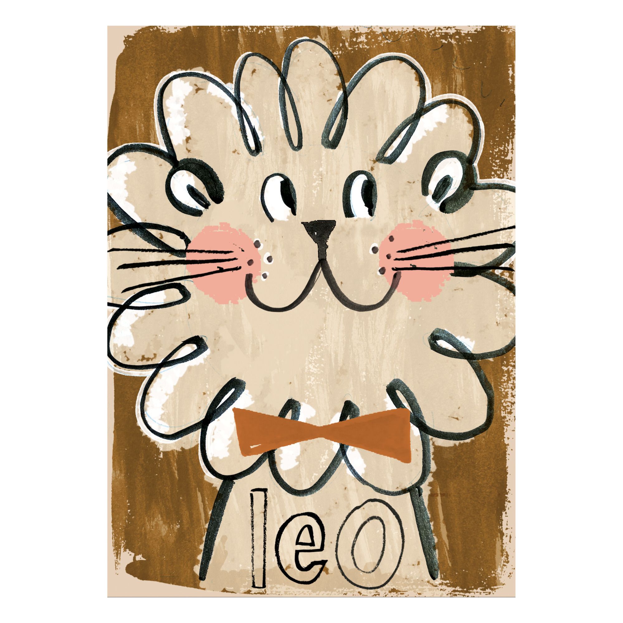 Studio Loco - Large Leo Poster x Smallable | Smallable