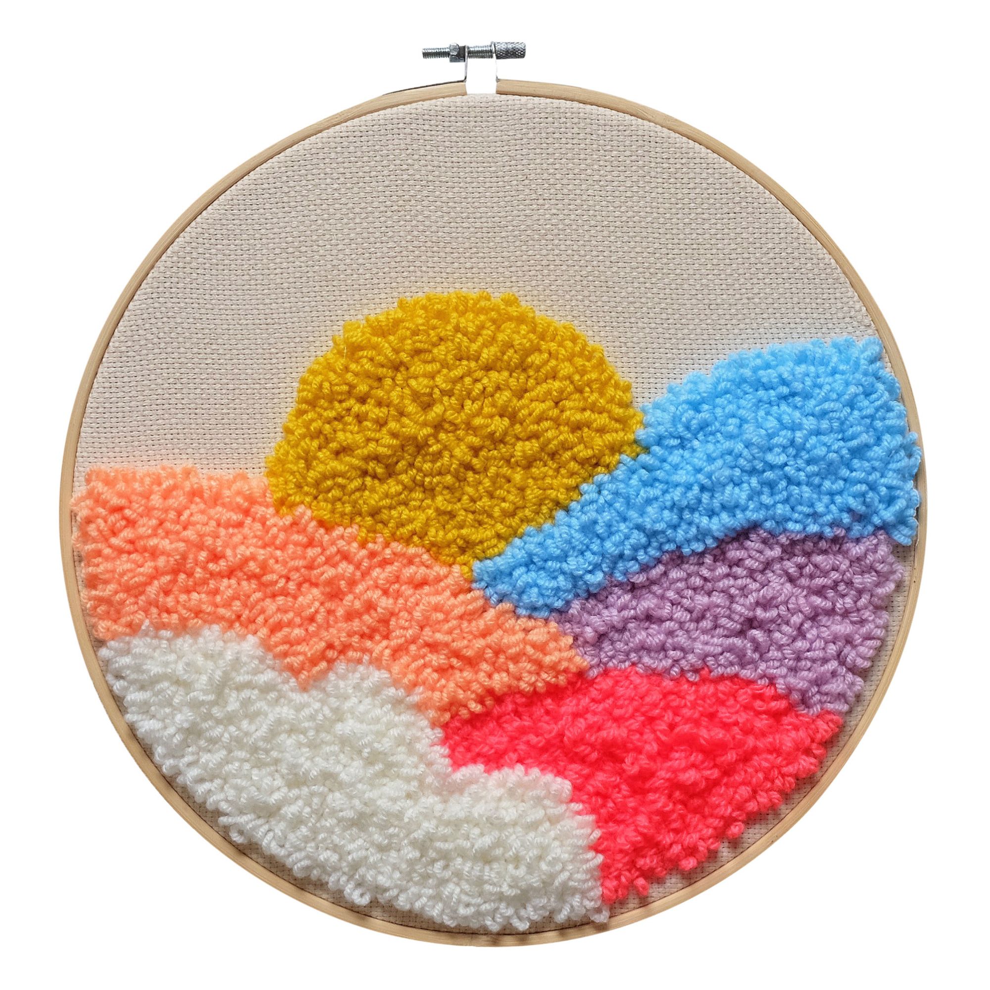 Chaumière Oiseau - Kit DIY Punch needle Beau Rêve x Smallable | Smallable