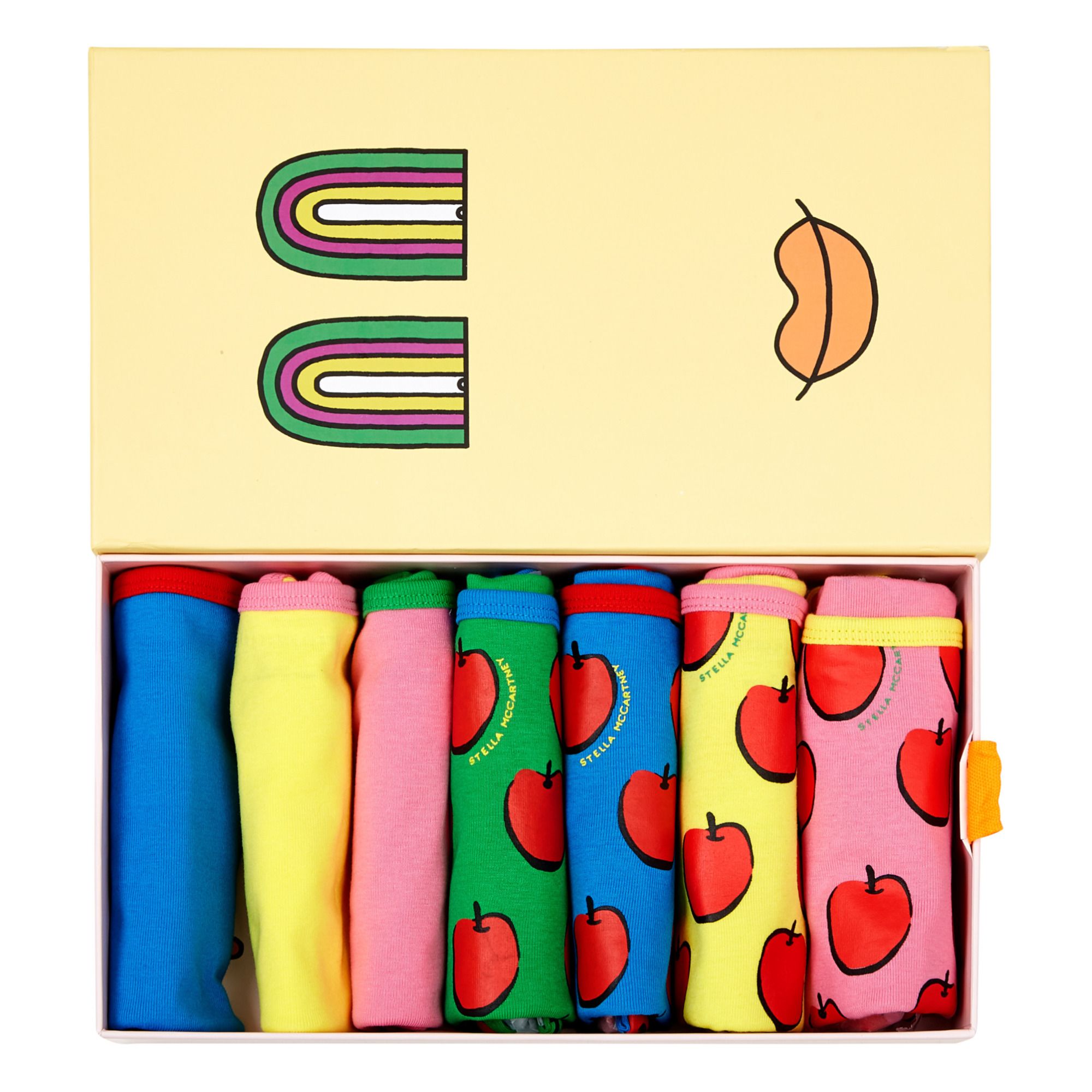 Apple Tank Tops - Set of 8 Red Stella McCartney Kids Fashion Teen, Children