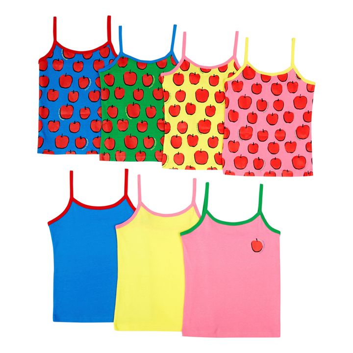 Apple Tank Tops - Set of 8 Red Stella McCartney Kids Fashion Teen, Children