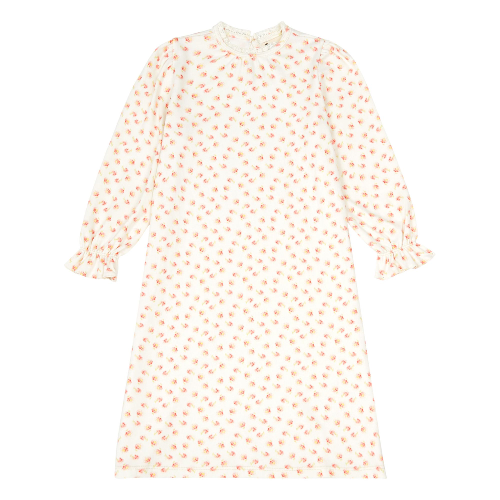 Risu Risu - Mila Flower Print Nightgown - White | Smallable