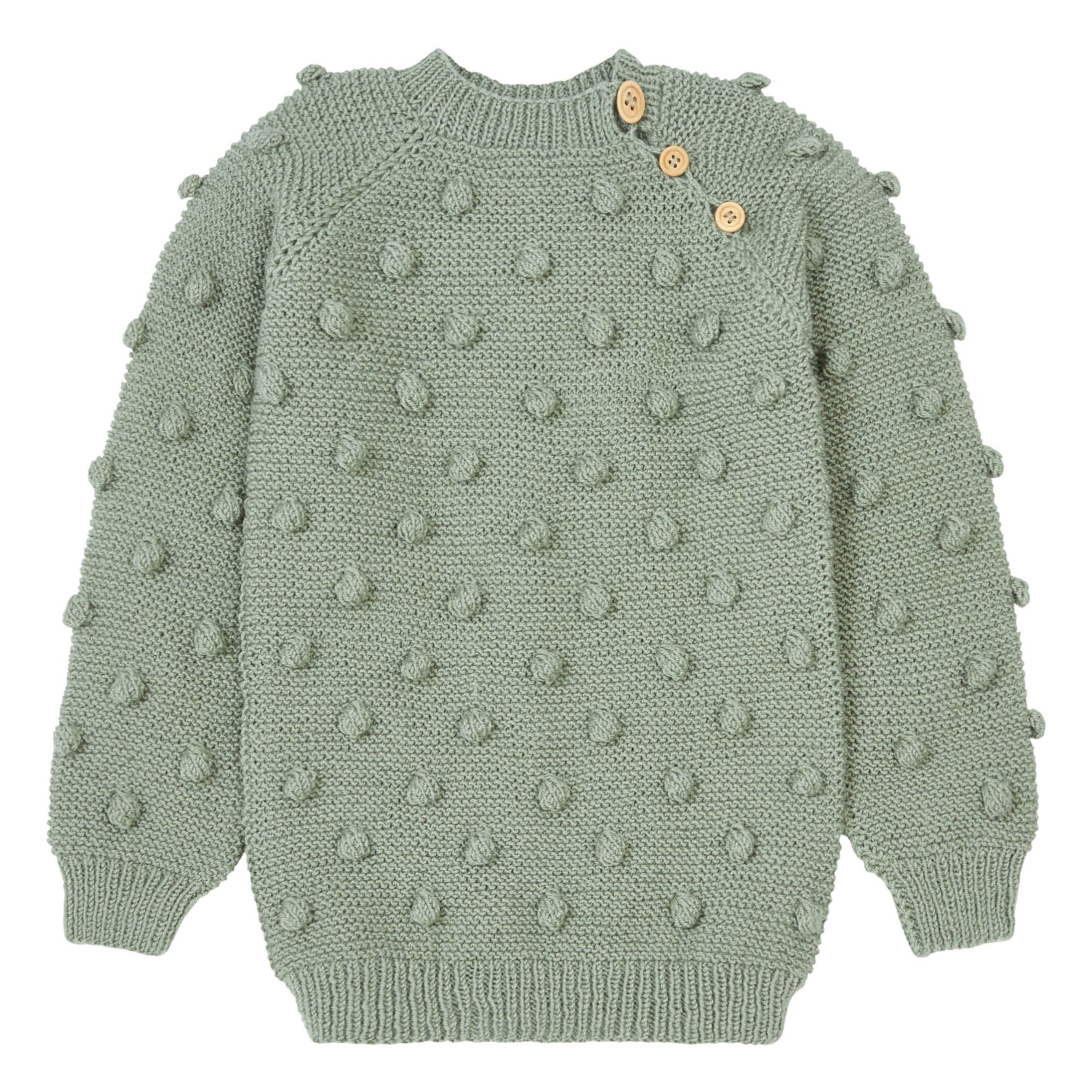 Popcorn Handmade Jumper Green RKO Fashion Baby, Children
