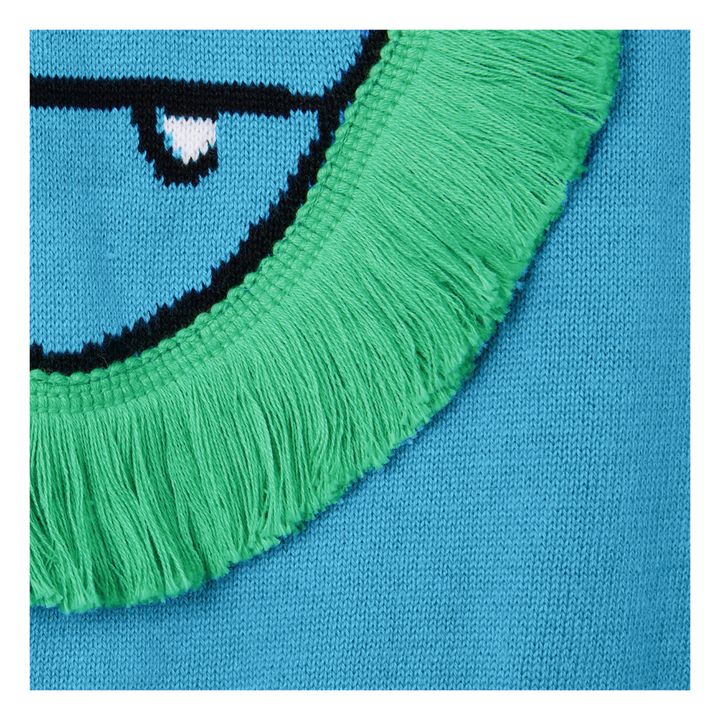 Stella McCartney Kids - Pull Singe - Bleu azur | Smallable