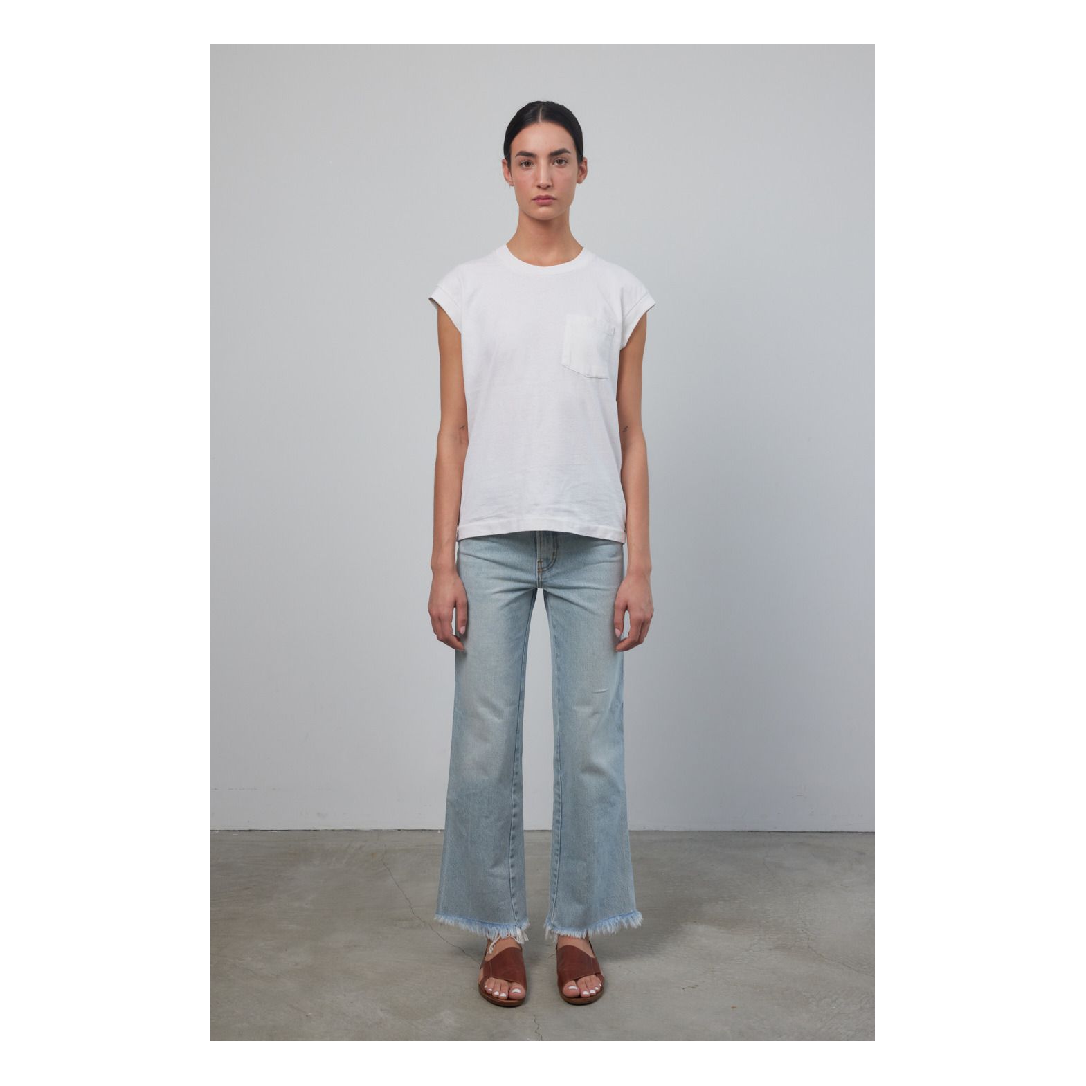 B Sides - T-Shirt Pocket - Tile White | Smallable
