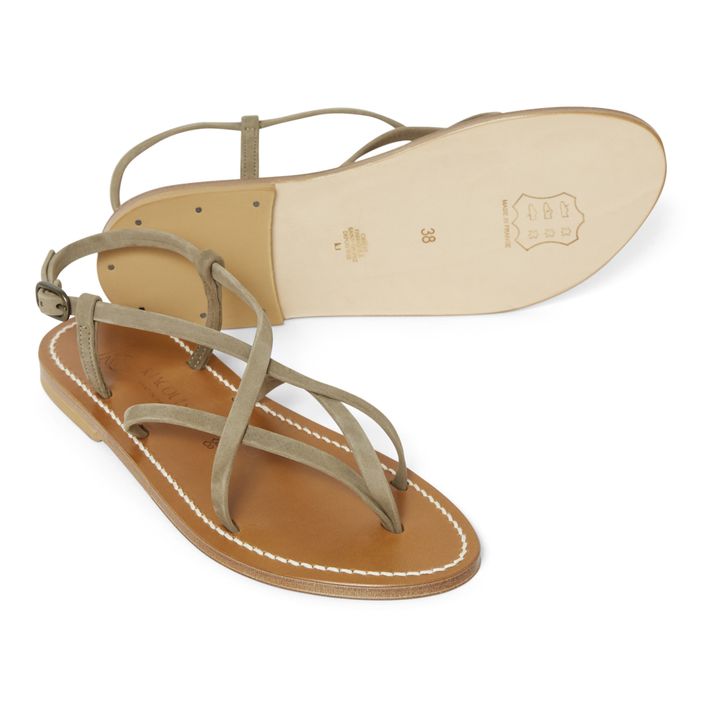 K.Jacques - Sandales Ingrid - Vert kaki | Smallable