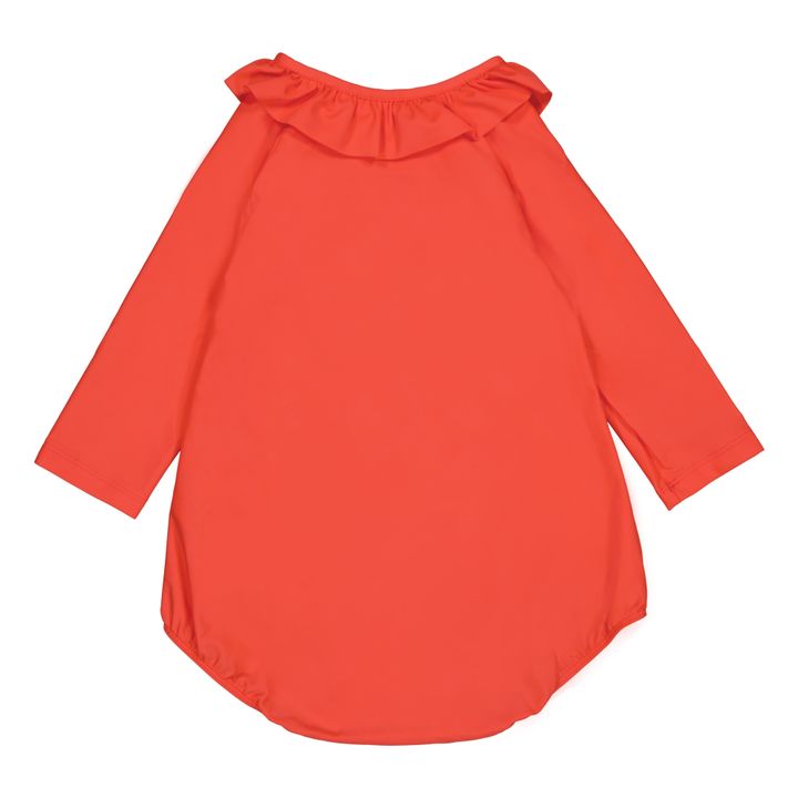 Canopea - Daisy Recycled Polyamide Swimsuit - Orange | Smallable