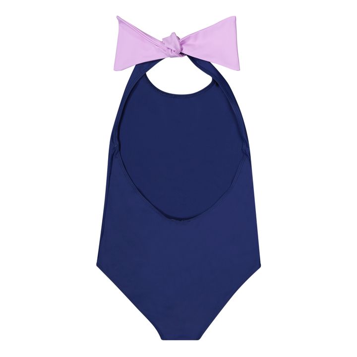 Canopea - Zita One-piece Recycled Polyamide Swimsuit - Navy blue ...