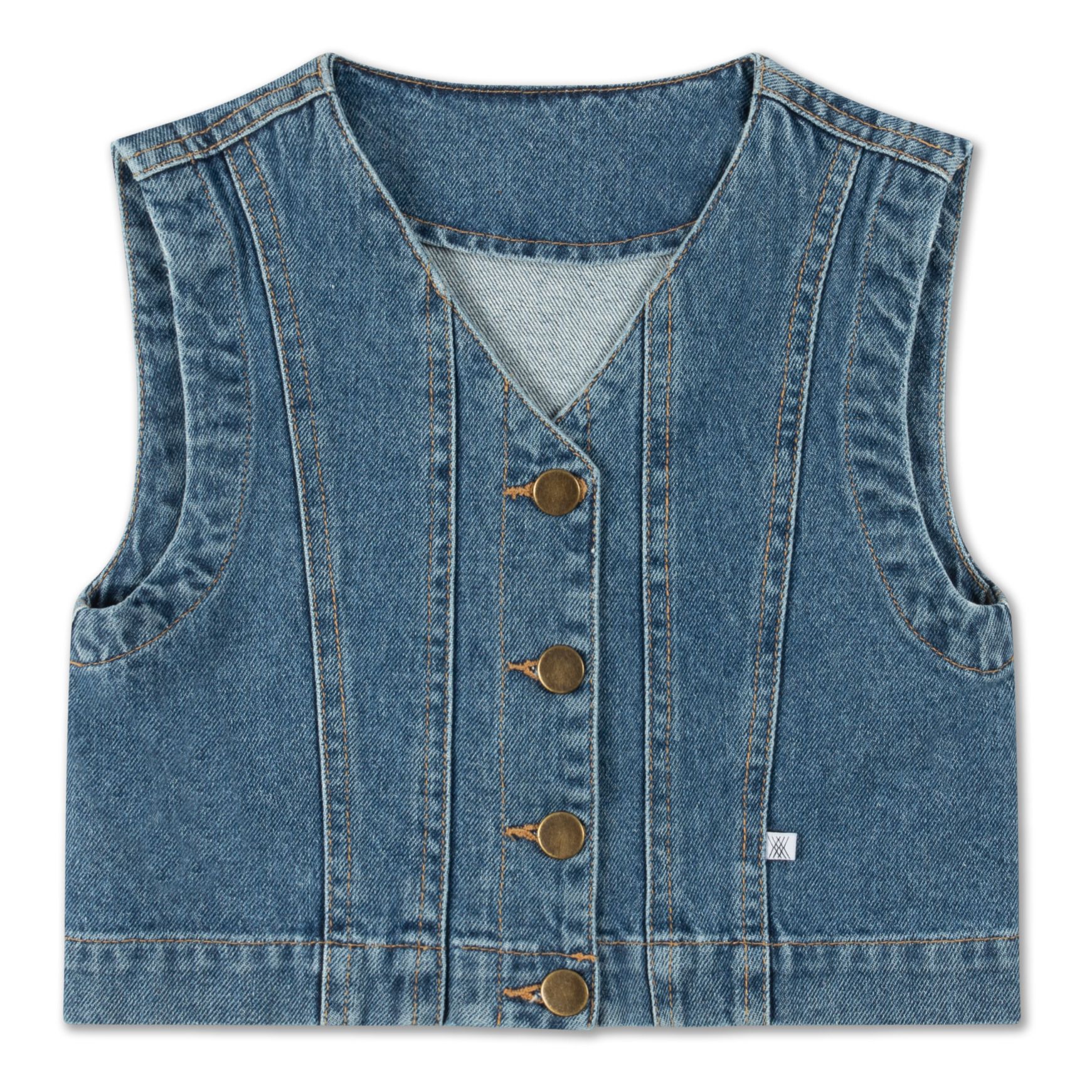Repose AMS - Veste Sans Manches - Denim | Smallable