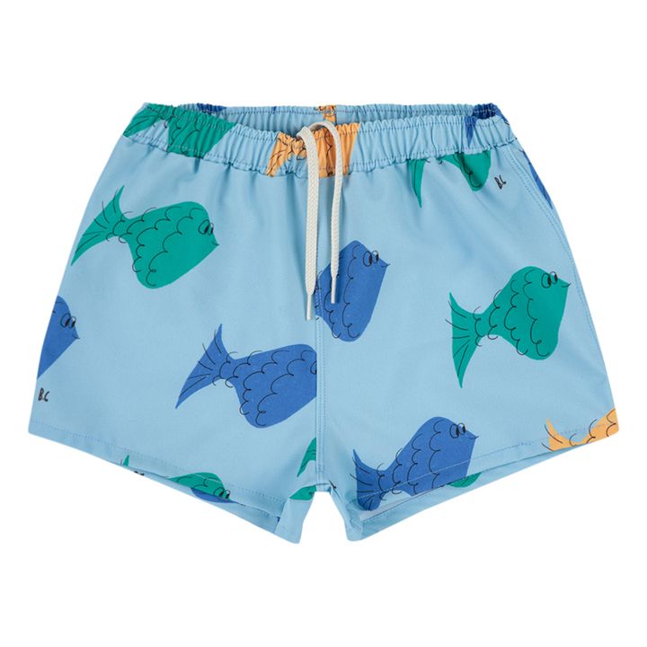 Bobo Choses - Fish Swimming Trunks - Light blue | Smallable