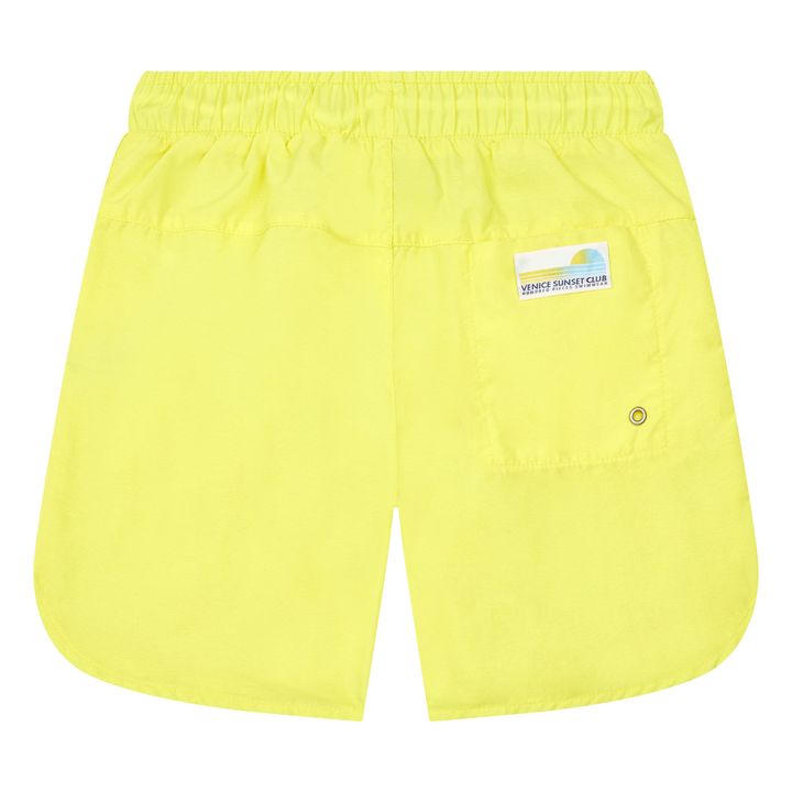 Hundred Pieces - Mid-Length Swim Trunks - Yellow | Smallable