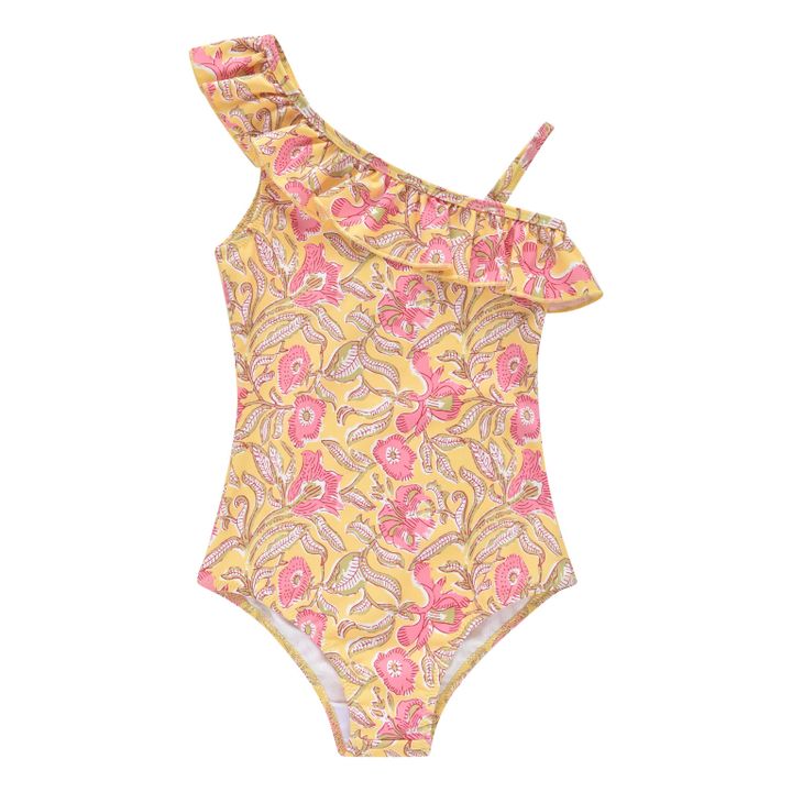 Louise Misha - Maillot de Bain 1 Pièce Polyamide Recyclé Audrey - Jaune ...