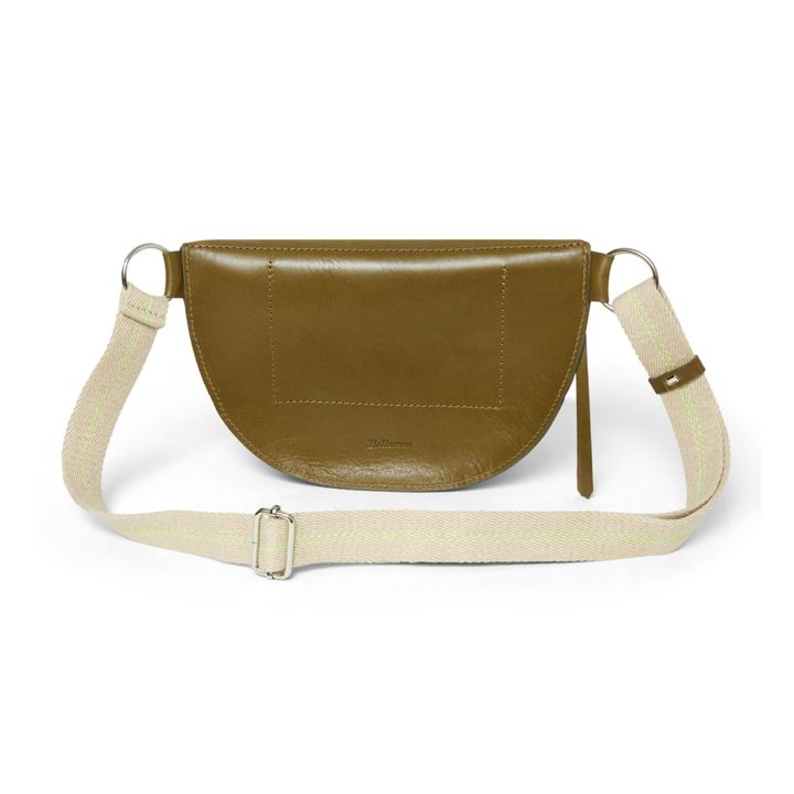 Bellerose - Sac Rosie Cuir - Collection Femme - Vert kaki | Smallable