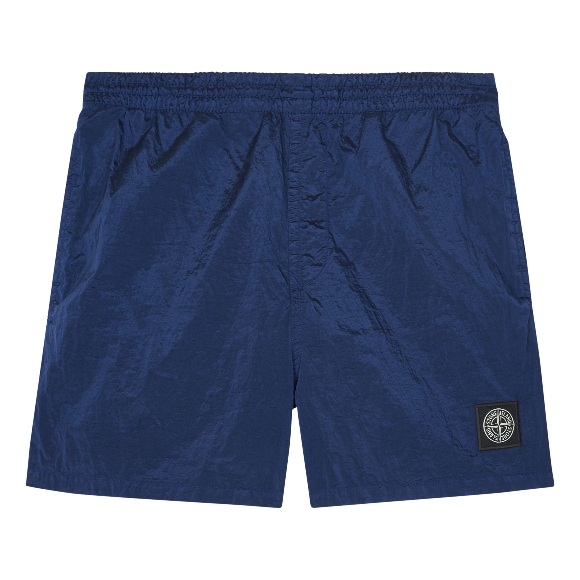 Stone Island - Short Logo - Bleu roi | Smallable