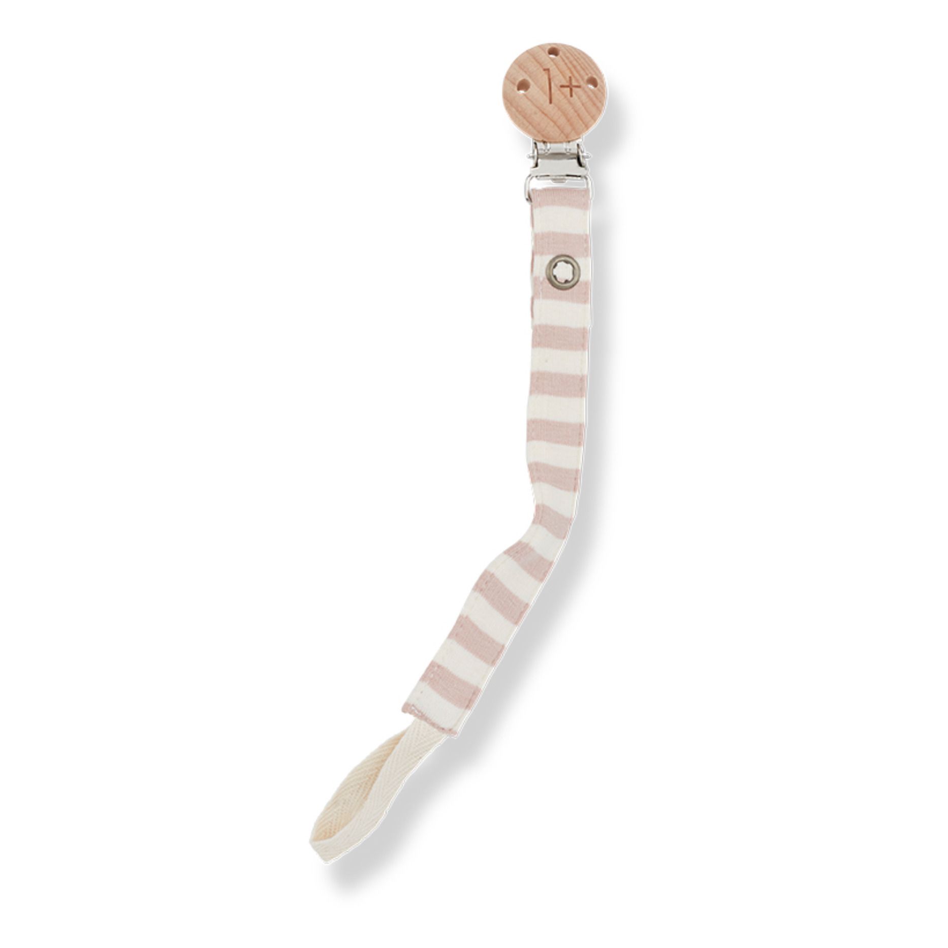 1+ in the family - Ivana Pacifier hook - Pink | Smallable