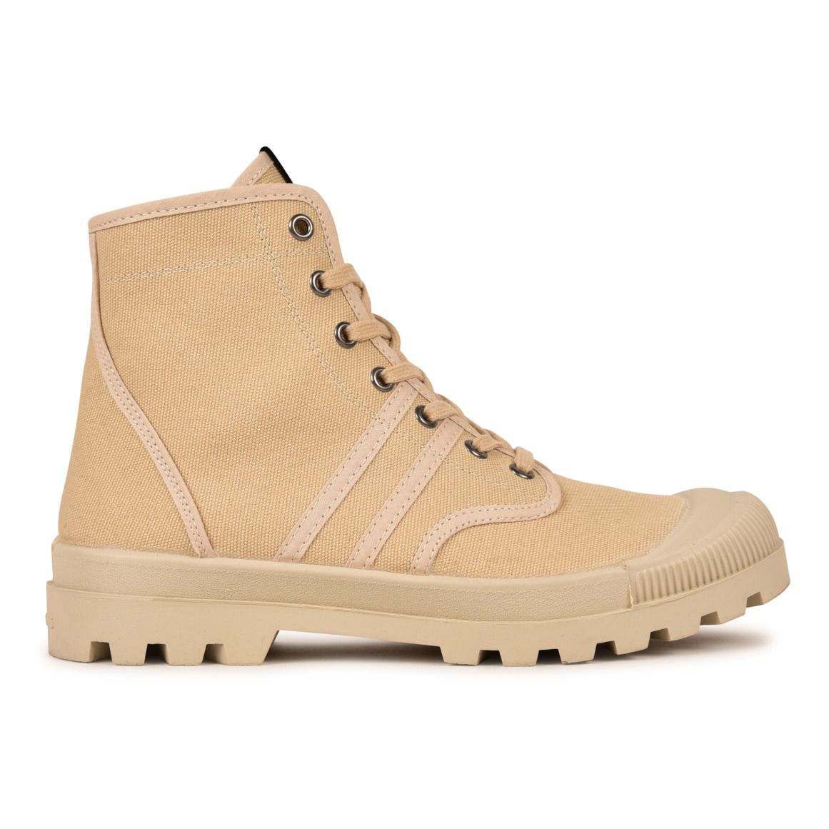 Pataugas - Boots Authentique Toile Eco-Responsable - Beige | Smallable
