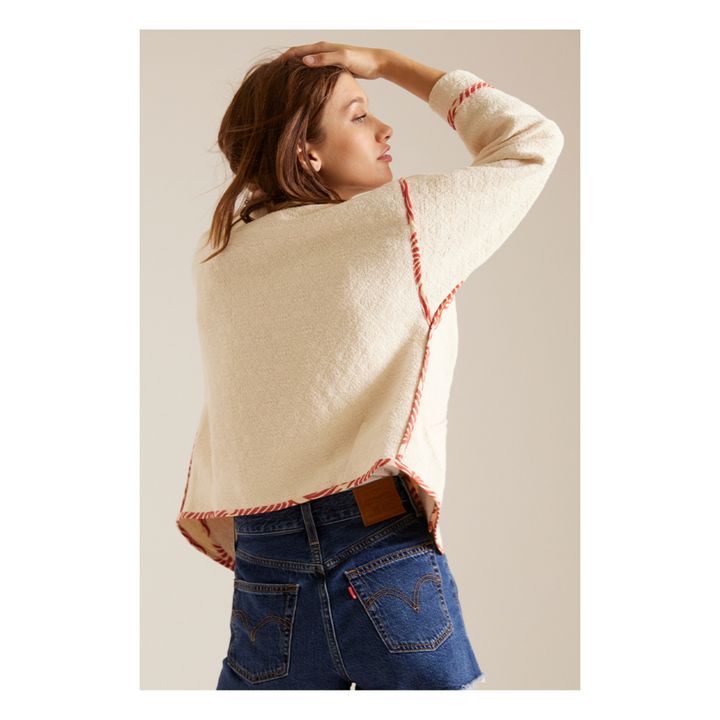 Sacrécoeur - Daria Textured Jacket - Ecru | Smallable