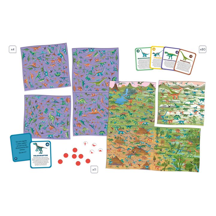 Janod - Jeu Cherche et trouve - Dinosaures | Smallable