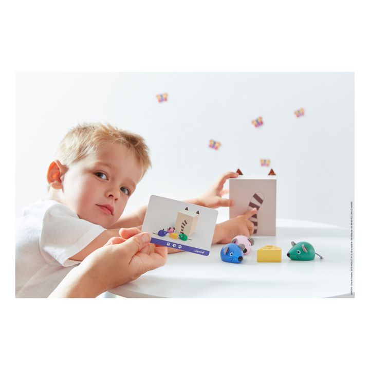 Janod - Jeu se repérer dans l'espace - Chat et souris | Smallable