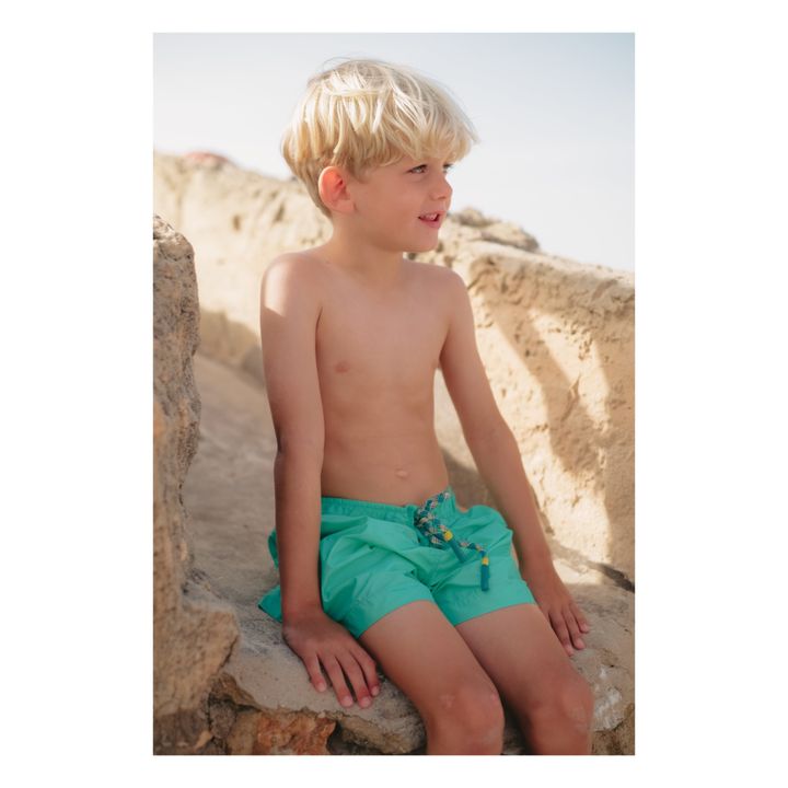 Lison Paris - Capri Swim Shorts - Green | Smallable