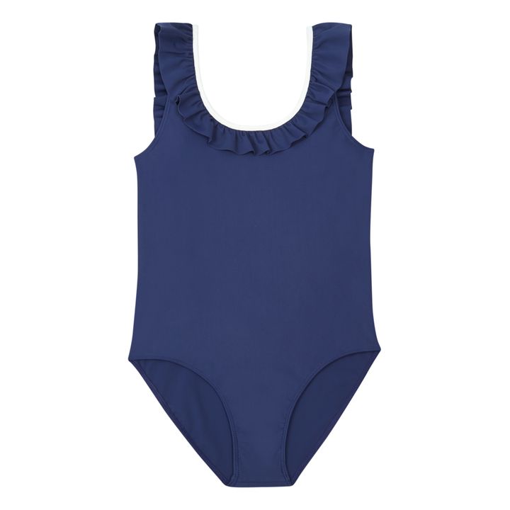 Canopea - Arabella Recycled Polyamide One-piece Swimsuit - Navy blue ...
