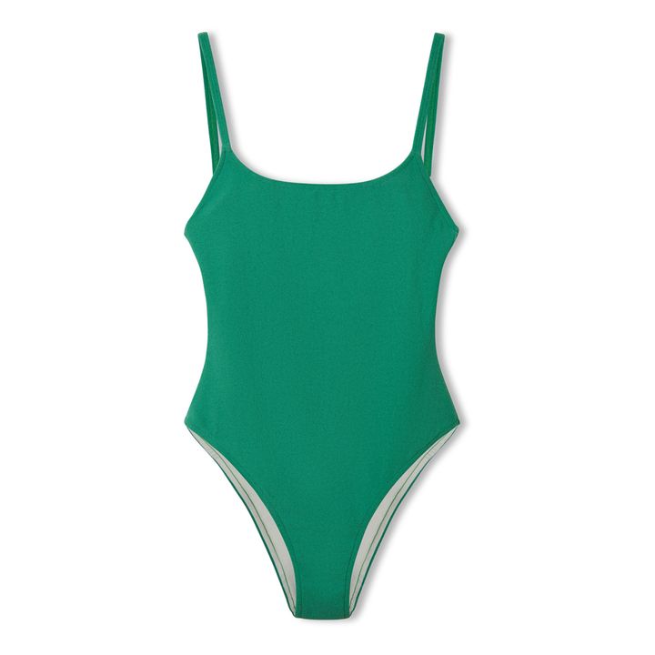 Zulu & Zephyr - Terry Cloth One Piece Swimsuit - Green | Smallable