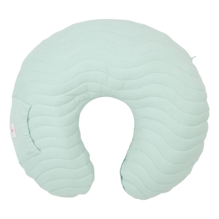 Mumade - Inflatable Nursing Pillow - Celadon Blue | Smallable