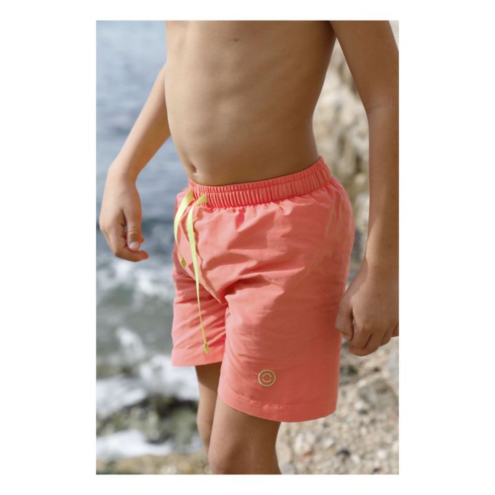 Canopea - Diego Swim Trunks - Coral | Smallable
