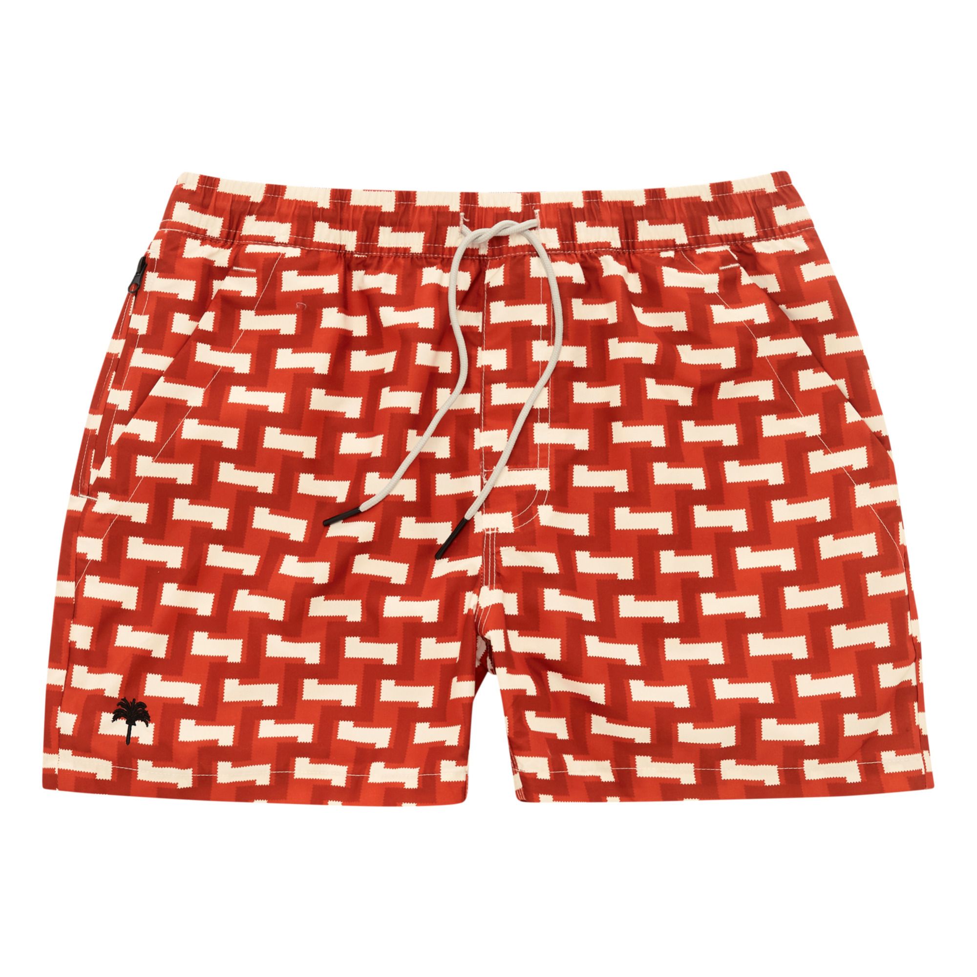 OAS - Layer Zig Swim Shorts - Red | Smallable