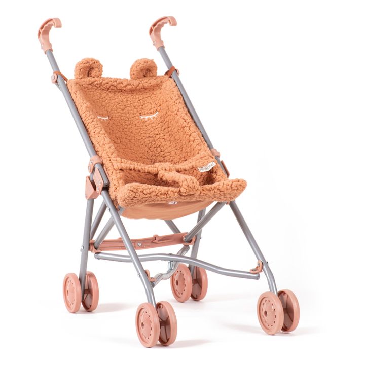 Minikane - Sherpa Play Stroller - Brown | Smallable