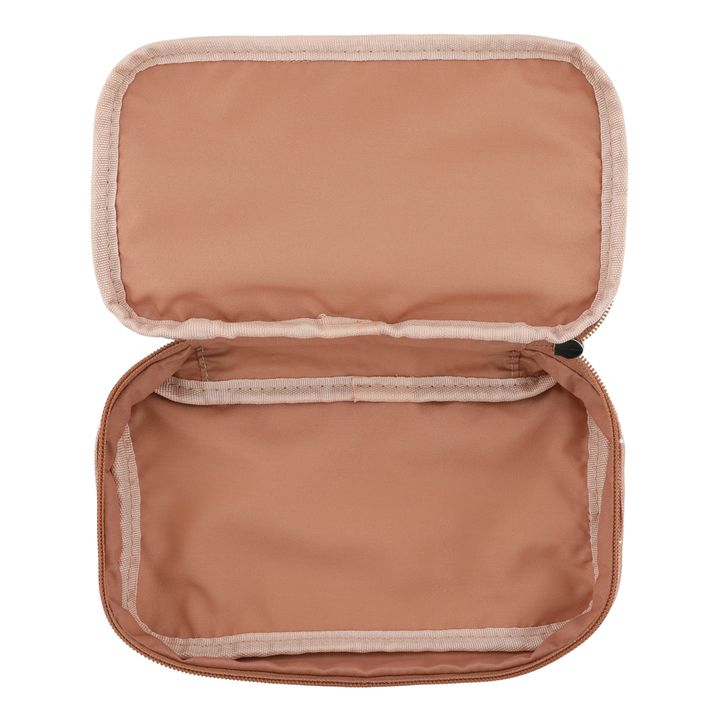 Trixie - Mrs Cat Rectangular Pencil Case - Dusty Pink | Smallable