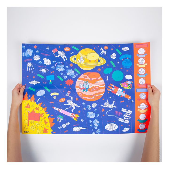 Omy - OMY school poster - Système solaire | Smallable