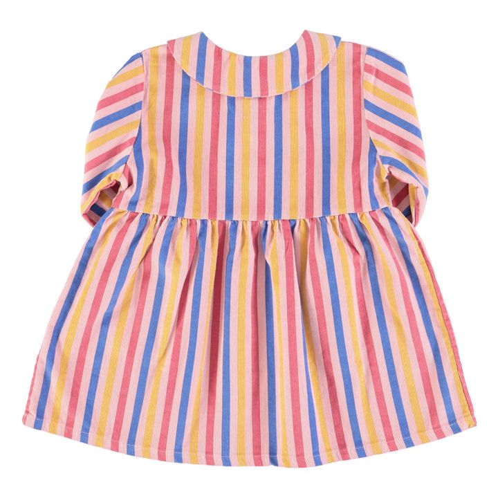 Piupiuchick - Robe Velours Côtelé Peter Pan - Rose | Smallable