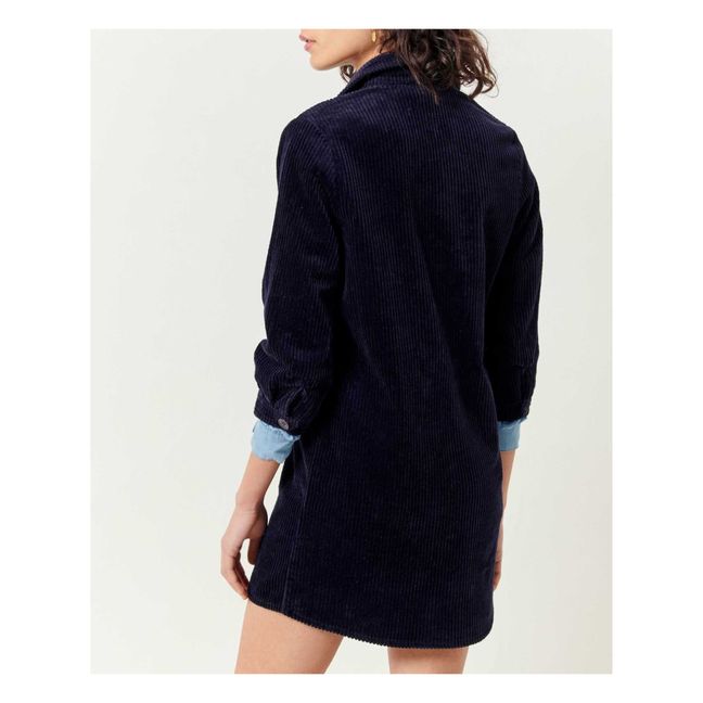 Sessùn - Robe Gihana Velours Côtelé - Vert foncé | Smallable